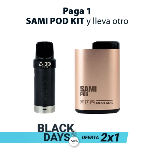 Sami POD Kit con batería Dorada - Mijo Vape